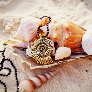 New Ursula Sea Witch Gold Shell Necklace Ariel's Voice - Etsy