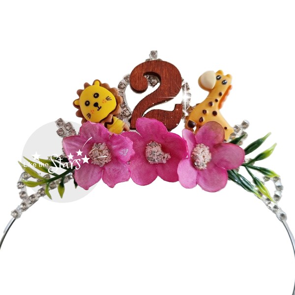 Jungle Animal Crown - Etsy