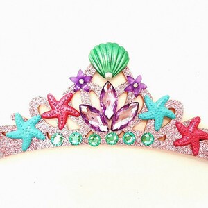 Mermaid Crown, Women Mermaid Crown, Summer Party Crown, Mermaid ...