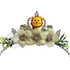 Tropical Bird Crown, Parrot Tiara, Safari Floral Zoo Animal Crown, Wild ...