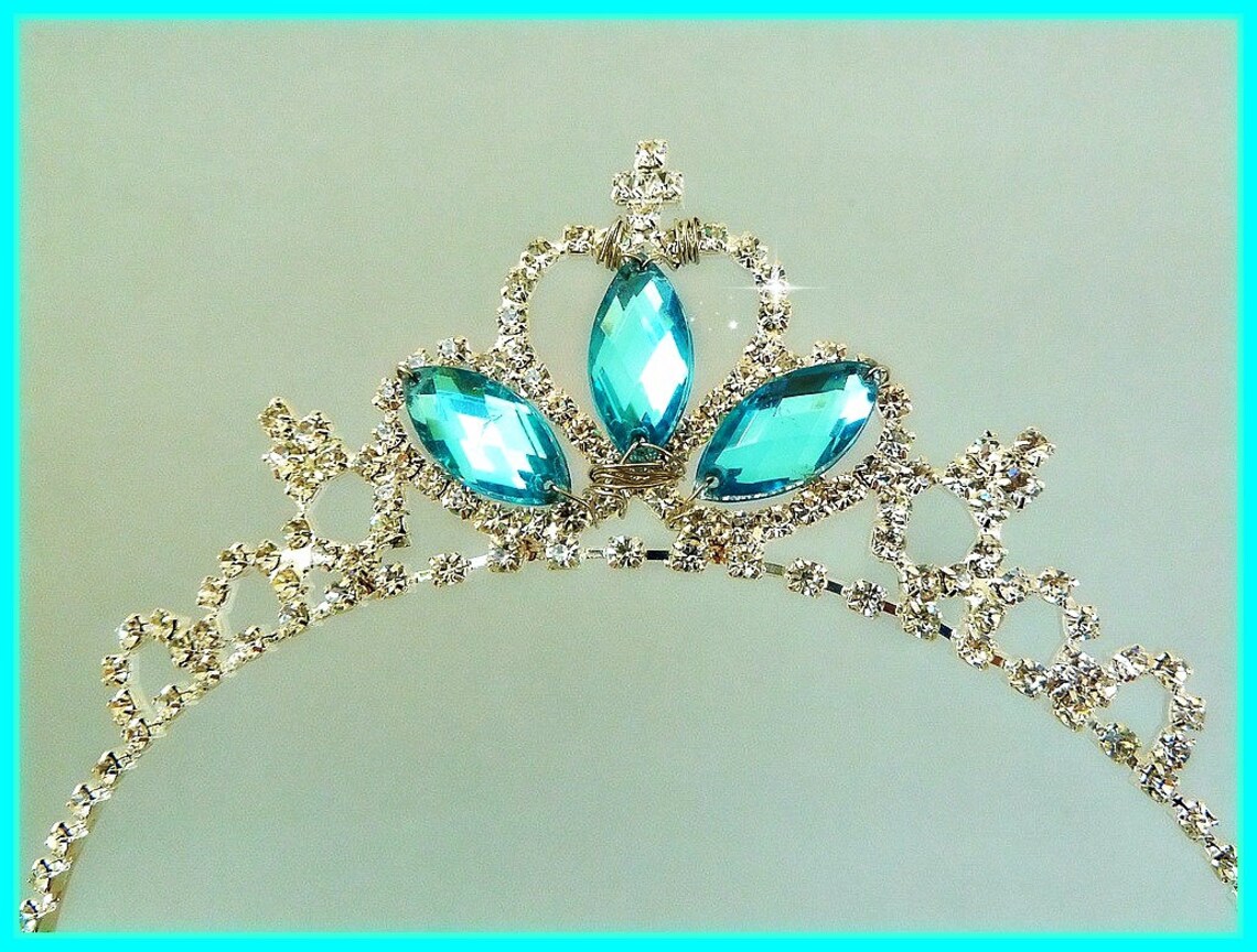 FROZEN ELSA CROWN Kids Stone crown Elsa CostumeElsa Tiara - Etsy España