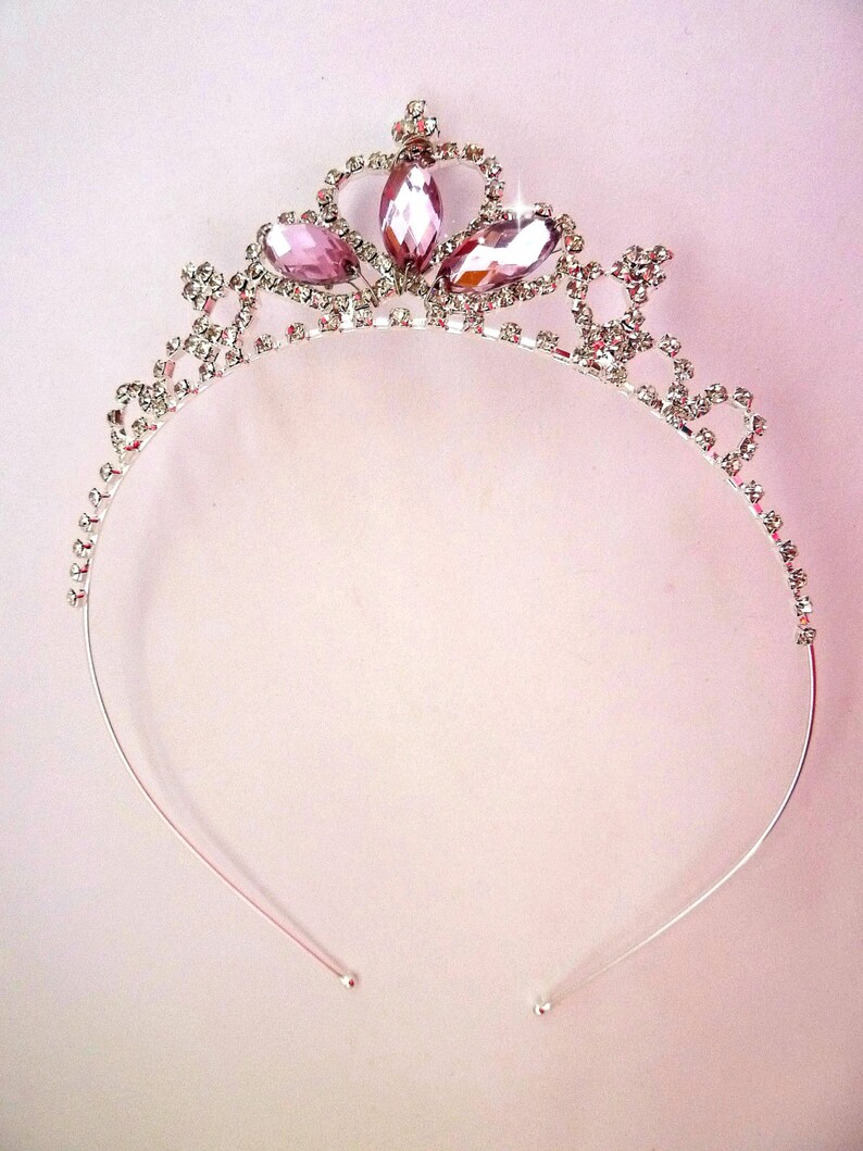 Sleeping Beauty Crown Pink Stones Tiara Princess Aurora - Etsy