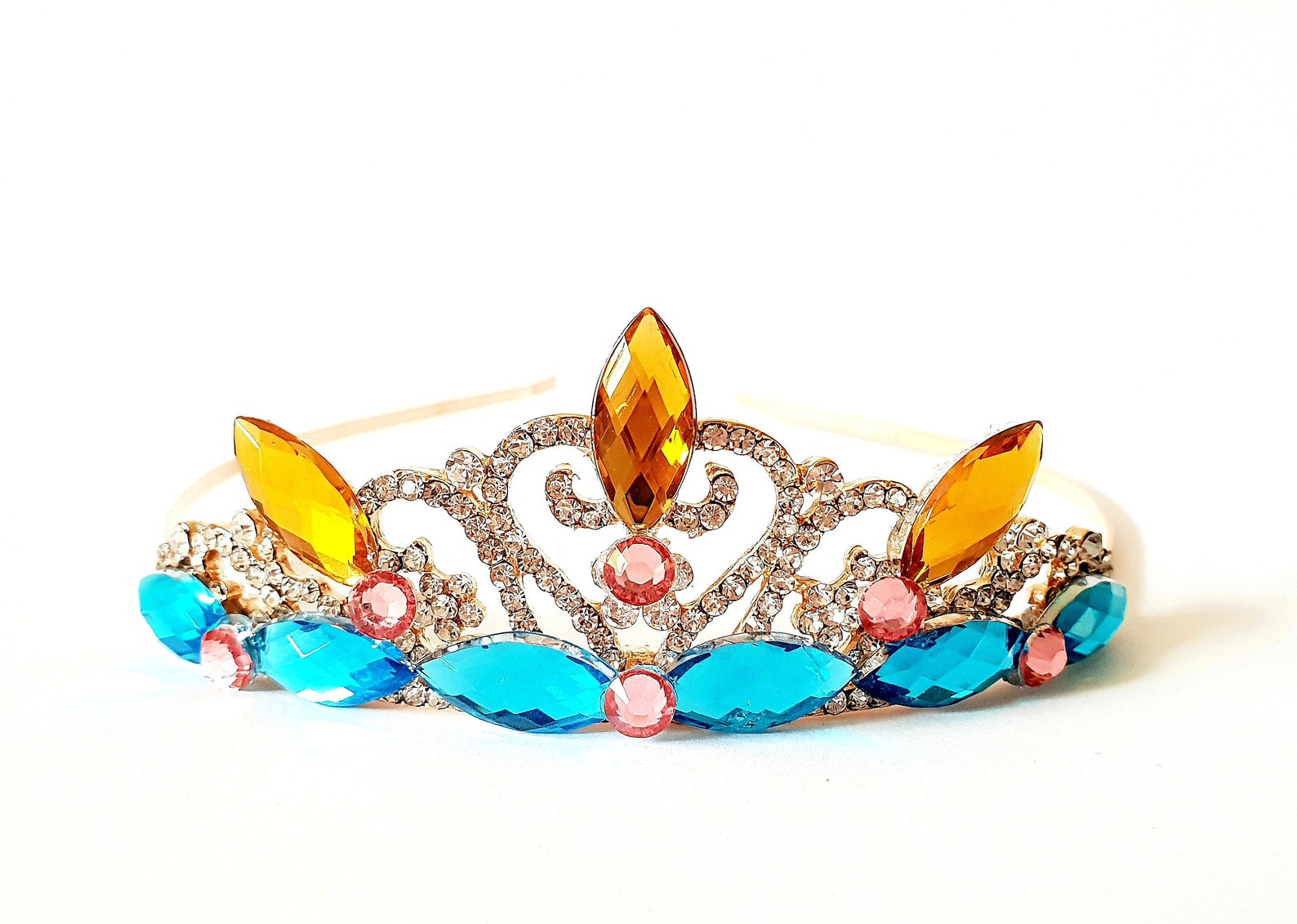Live Action Jasmine Crown Tiara Aladdin Movie 2019 - Etsy
