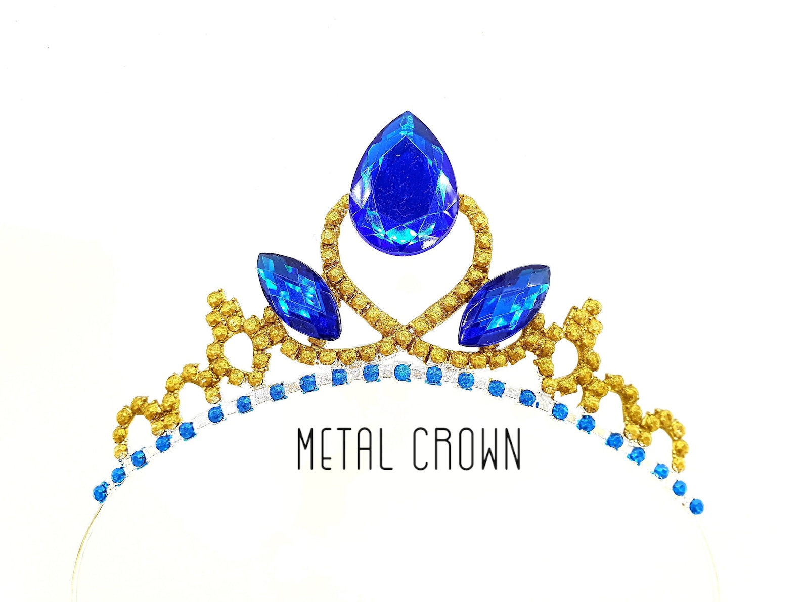 Descendants Audrey Blue Crown Audrey Costume Crown Mal | Etsy