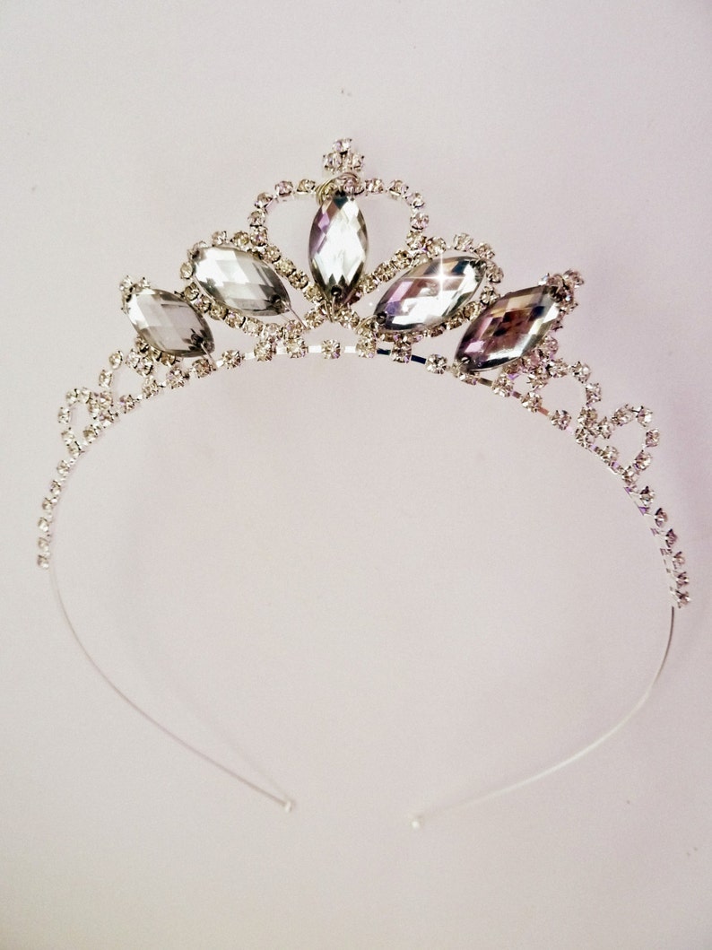 Toddler Crystal Tiara Flower Girls Tiara Birthday Tiara - Etsy