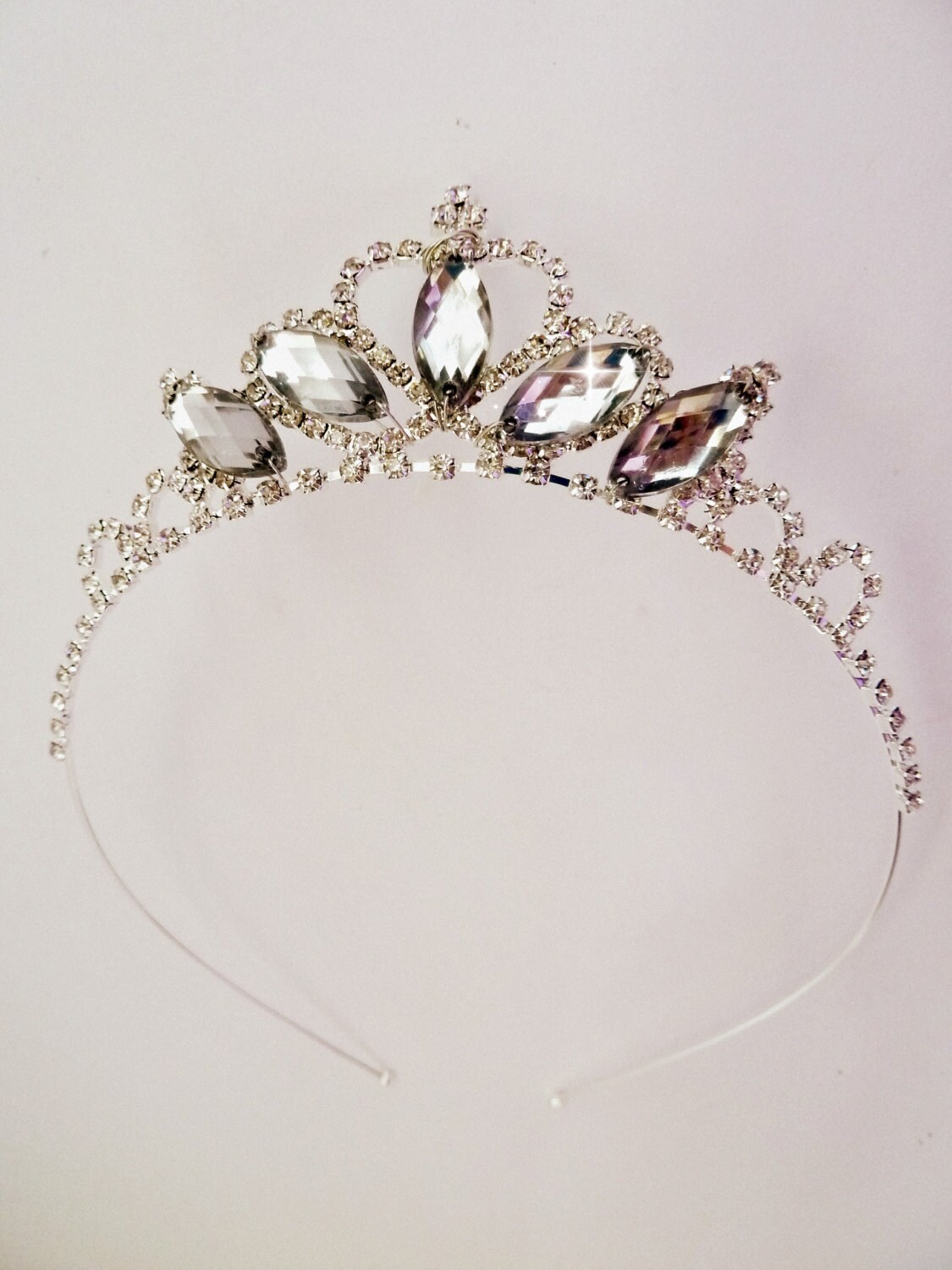Toddler Crystal Tiara Flower Girls Tiara Birthday Tiara - Etsy