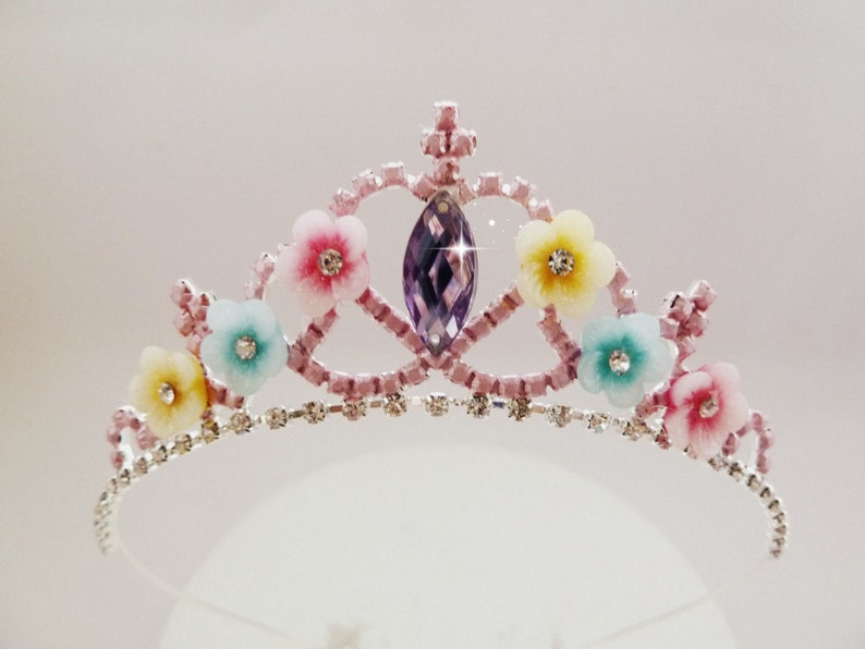 Rapunzel Crown Rapunzel Hair Flower Crown Birthday Crown - Etsy