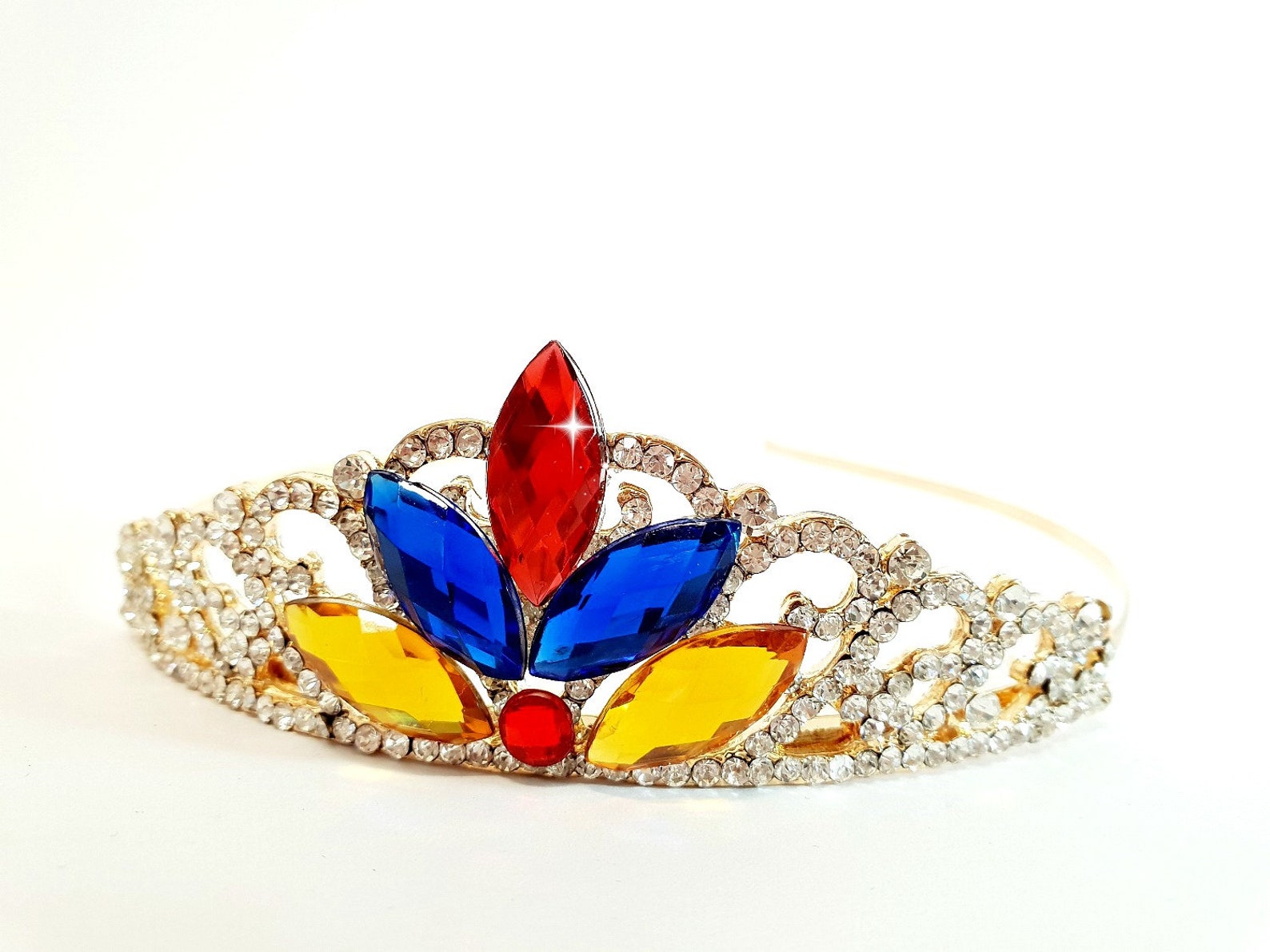 Snow White Crown, Snow White Tiara, Princess Snow White Headband Tiara ...