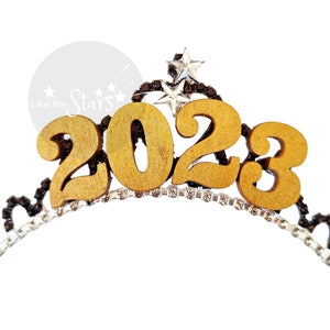 2023 Crown New Years Eve Crown Happy New Year Party New Year - Etsy