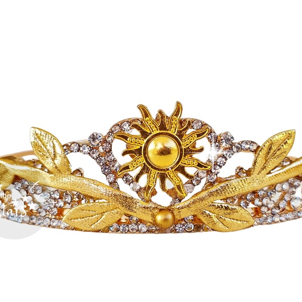 Gold Sun Crown - Etsy