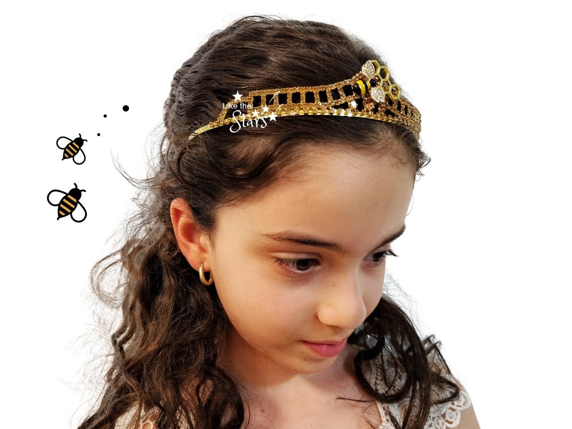 Bumblebee Birthday Crown First Birthday Crown Outfit Bee - Etsy