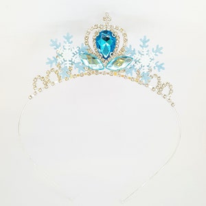 New Frozen ELSA CROWN, Elsa Tiara, Frozen Tiara, Elsa Birthday Outfit ...