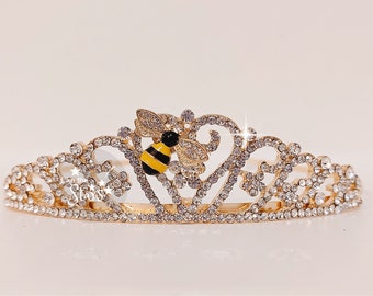 Brabus Queen Bee Birthday Party Crown, My 1st Bee Day Crown, Sweet to ...