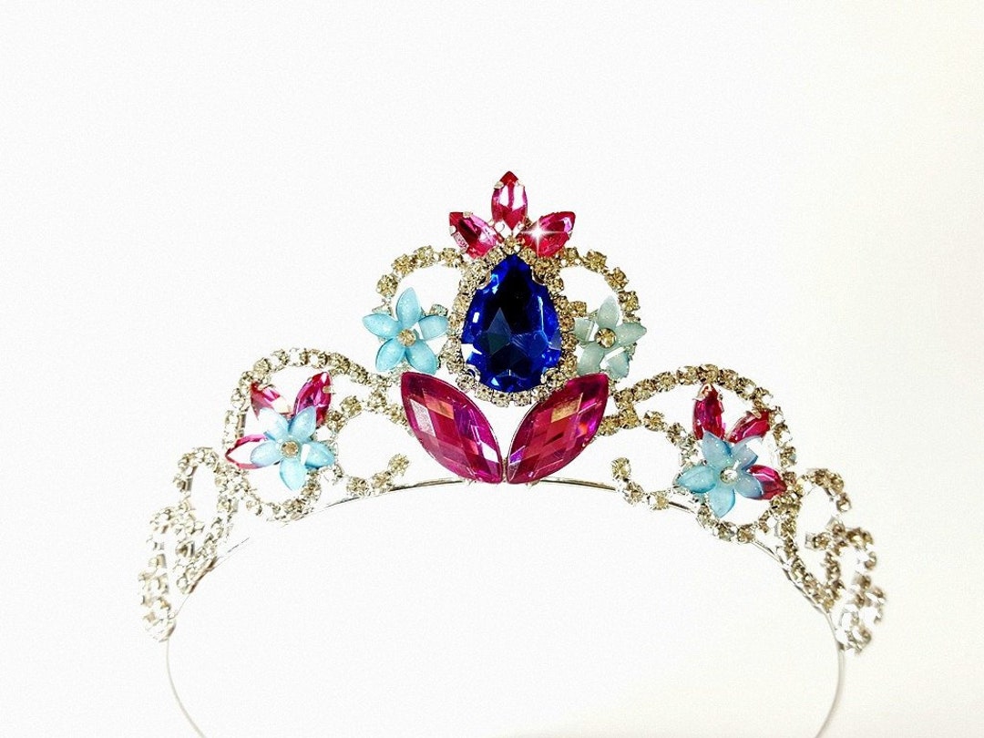 NEW Frozen Princess Anna Crown Tiara Headband Fits Birthday Party ...