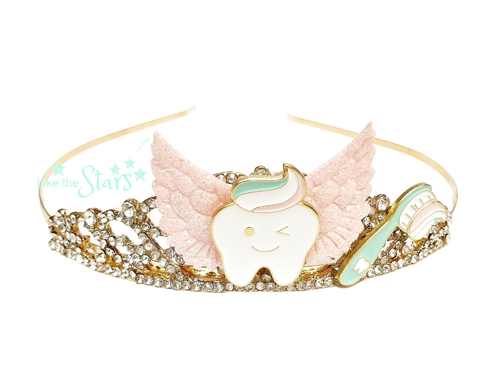 Tooth Fairy Crown Tiara Headband Tooth Fairy Costume Cosplay | Etsy