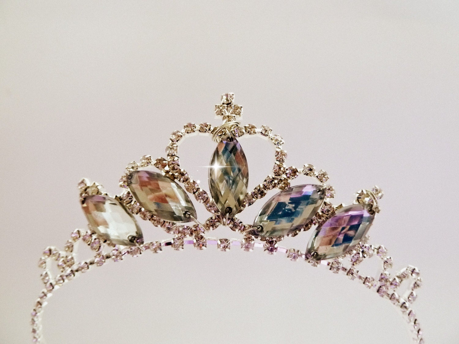 Toddler Crystal Tiara Flower Girls Tiara Birthday Tiara - Etsy