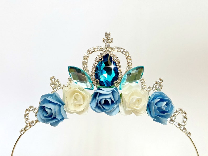 SALE Elsa Flower Crown Frozen 2 ELSA CROWN Headband elsa - Etsy
