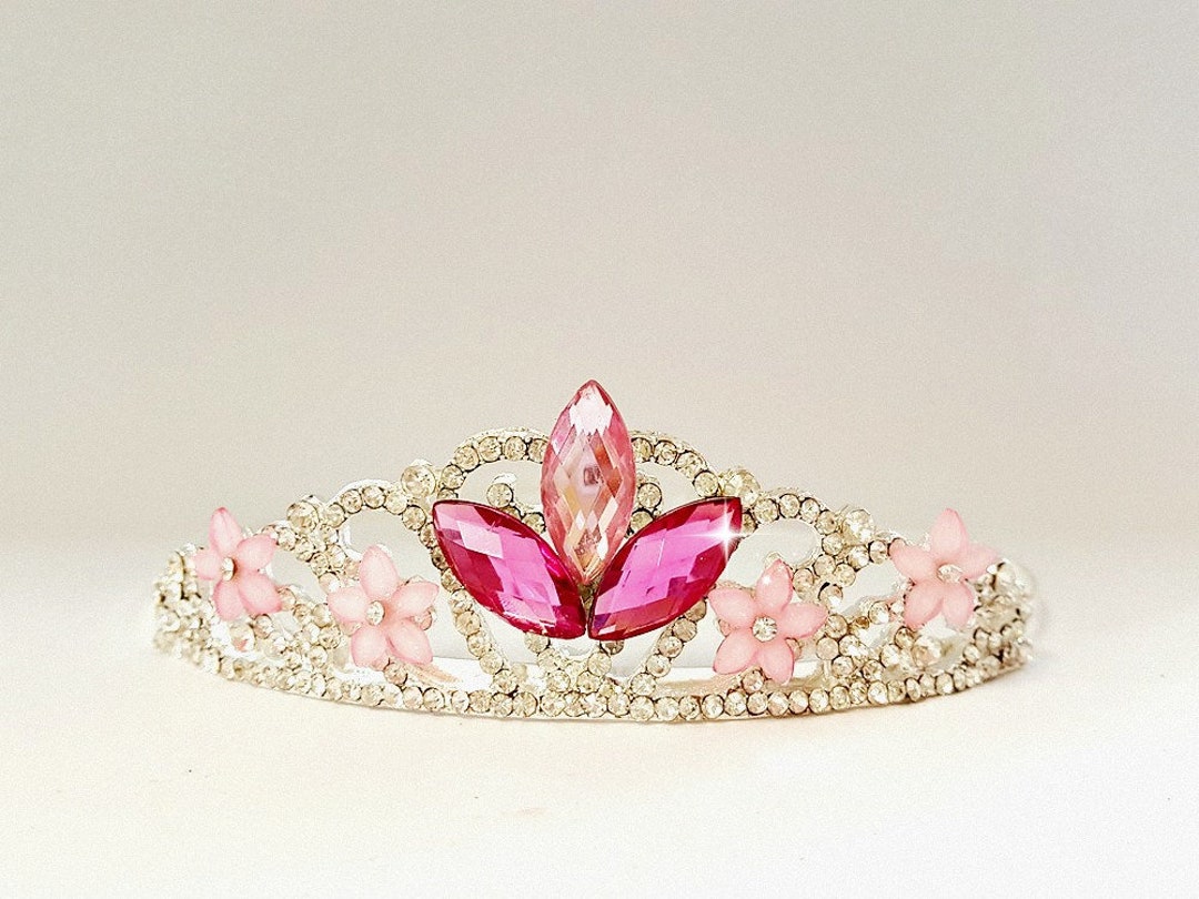 Pink Princess Crown, Aurora Tiara Sleeping Beauty Crown Headband ...