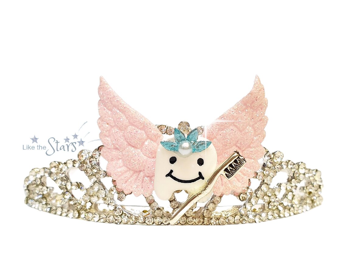 Tooth Fairy Crown Tiara Headband, Tooth Fairy Costume Cosplay Outfit ...