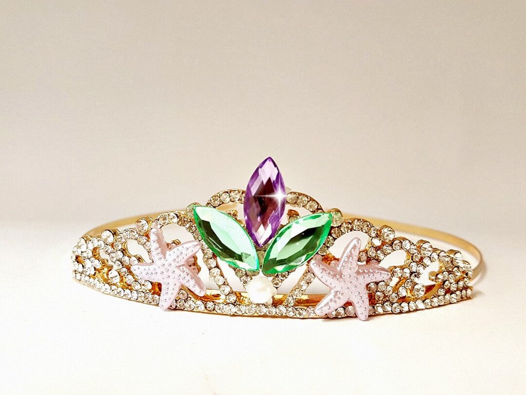 Sale Mermaid Crown Tiara Headband, Ariel the Little Mermaid Tiara ...