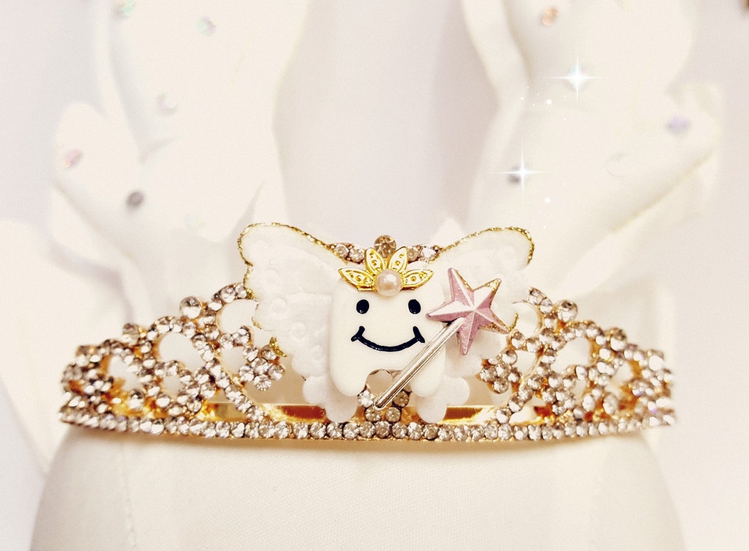 Tooth Fairy Crown Tiara Headband, Tooth Fairy Costume Cosplay Outfit ...