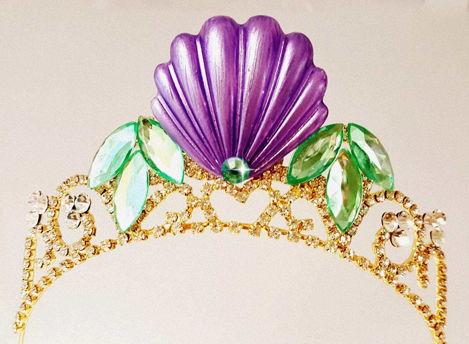 Mermaid Crown Mermaid Tiara Sea Shell Tiara Mermaid Tiara | Etsy