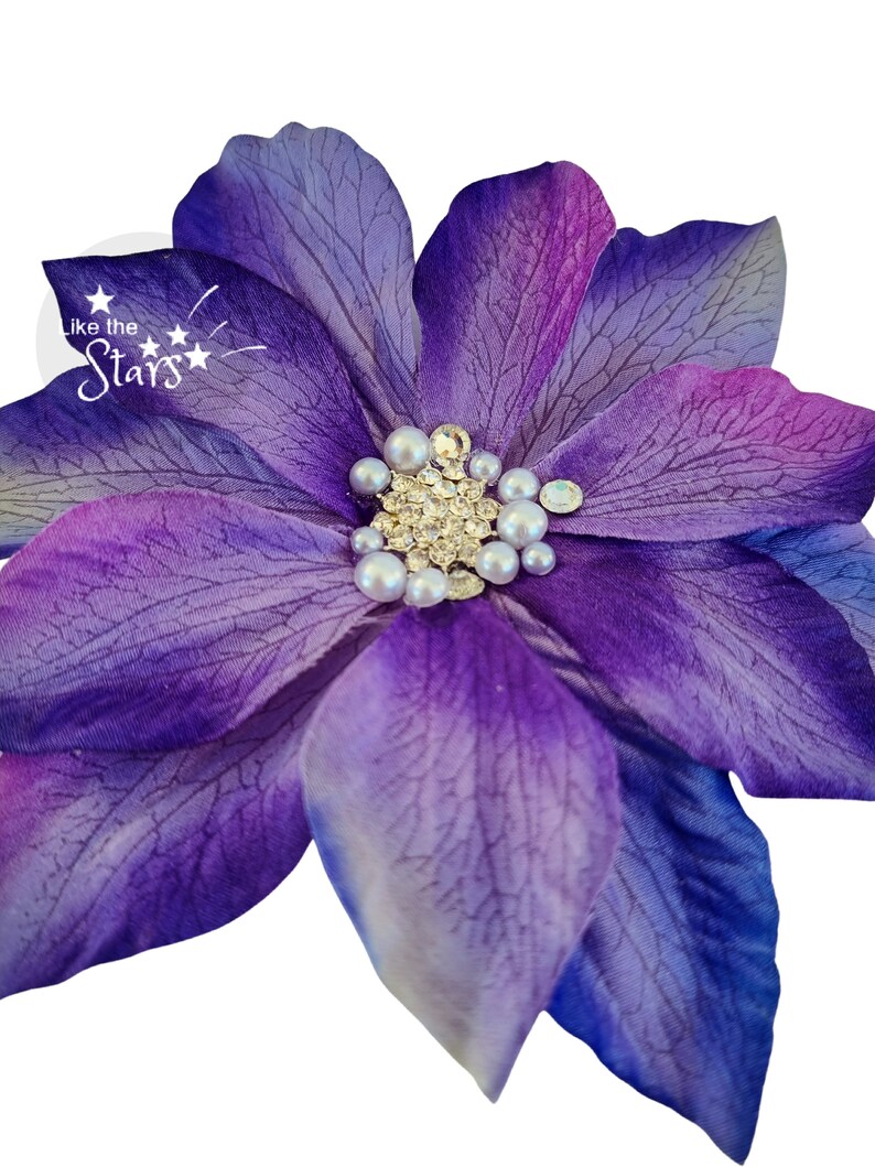 New Princess Ariel Flower the Little Mermaid Purple Big Sea - Etsy