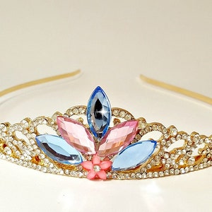 Dreamy Princess Baby Shower Crown, Gender Reveal Crown, Gender Reveal ...