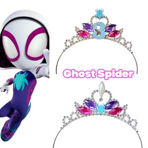 Brabus Gwen Ghost Spider Crown Cake Topper Celebrate Fun Birthday With ...