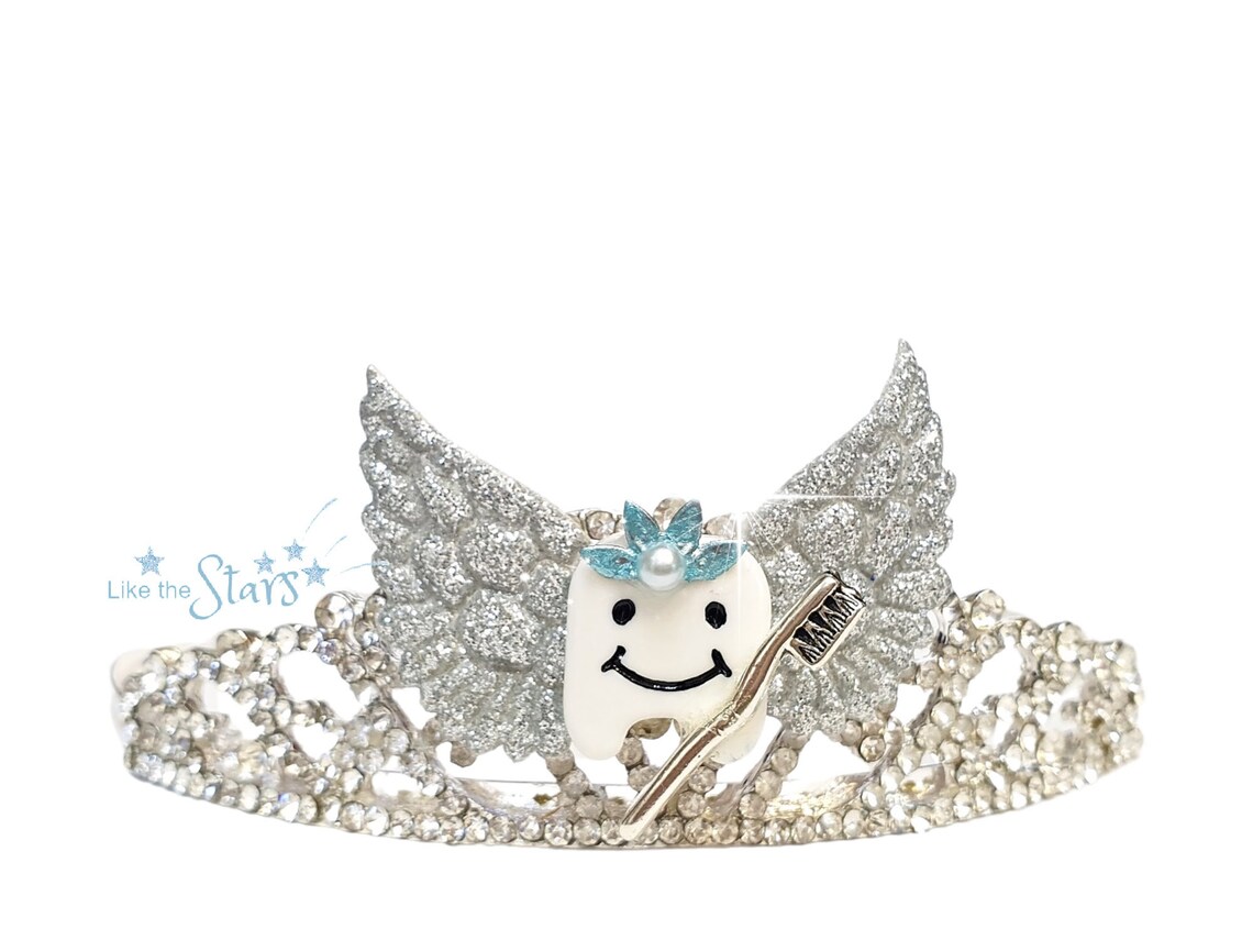 Tooth Fairy Crown Tiara Headband, Tooth Fairy Costume Cosplay Outfit ...