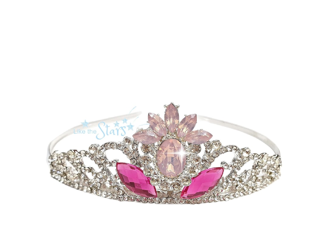 Pink Princess Crown Pink Princess Headband Pink Princess - Etsy