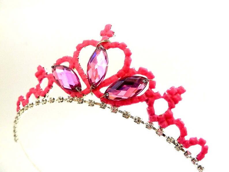 Pink Tiara Glow in the Darkglowing Tiaraadult Birthday | Etsy