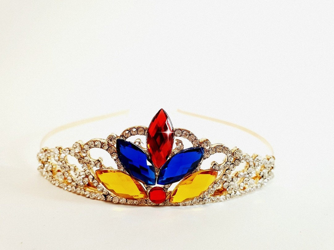 Snow White Crown, Snow White Tiara, Princess Snow White Headband Tiara ...