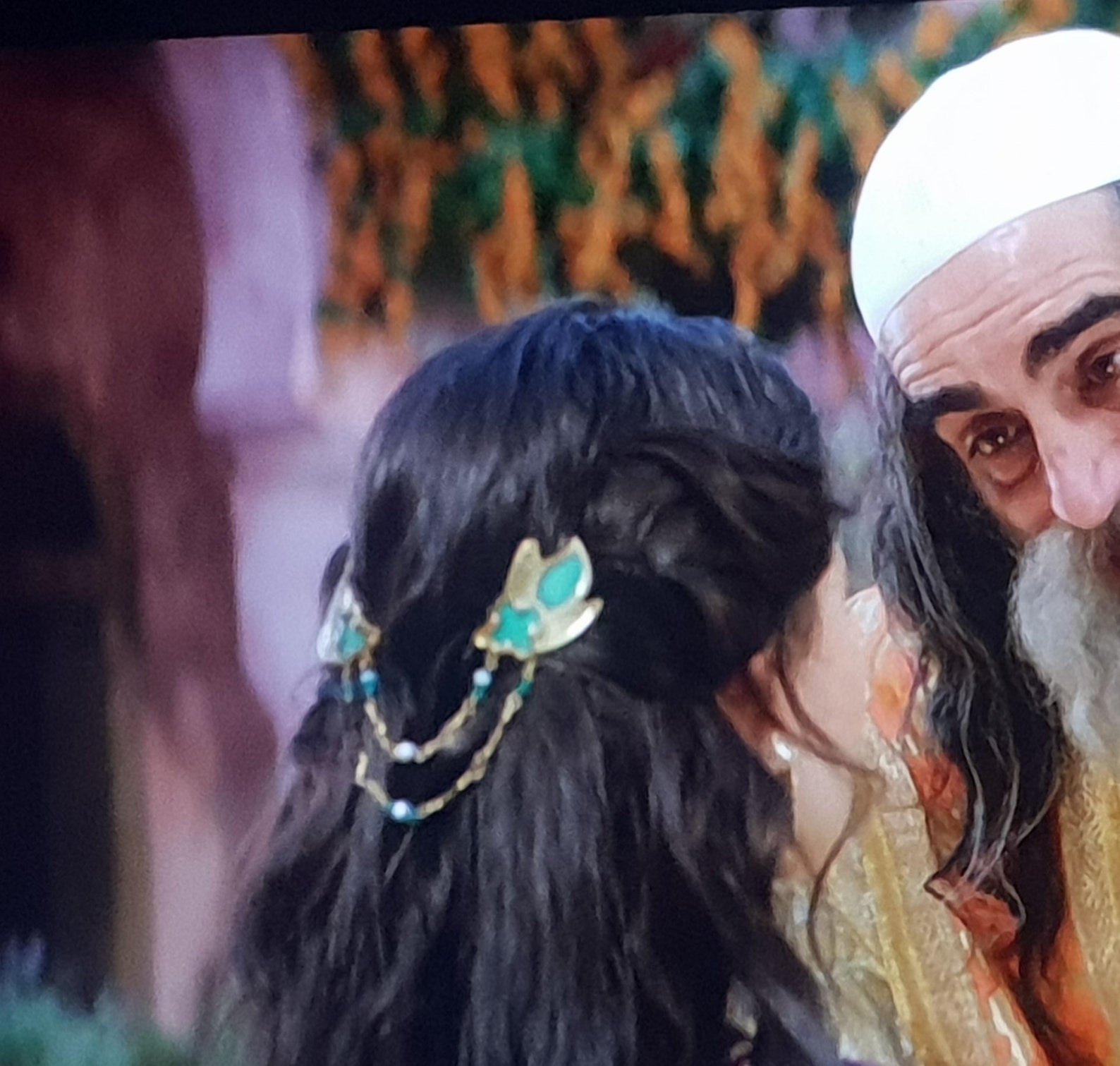 Jasmine Aladdin Gold Leaf Hair Chain jasmine Aladdin Hair - Etsy