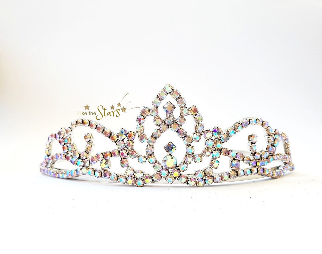 Gorgeous Princess Crown, Flower Girl Wedding Crown, Crystal Princess ...