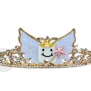 Tooth Fairy Crown Tiara Headband, Tooth Fairy Costume Cosplay Outfit ...