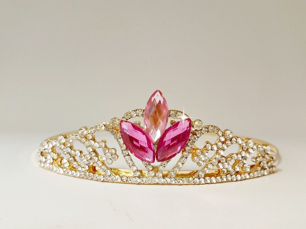 PINK CROWN Woman Birthday Crown Princess Crown Princess | Etsy