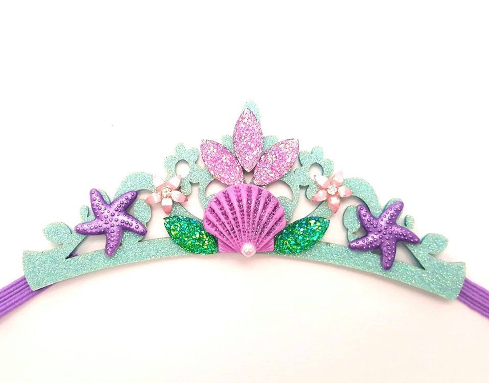 Mermaid Crown Women Mermaid Crown Under the Sea Crown - Etsy