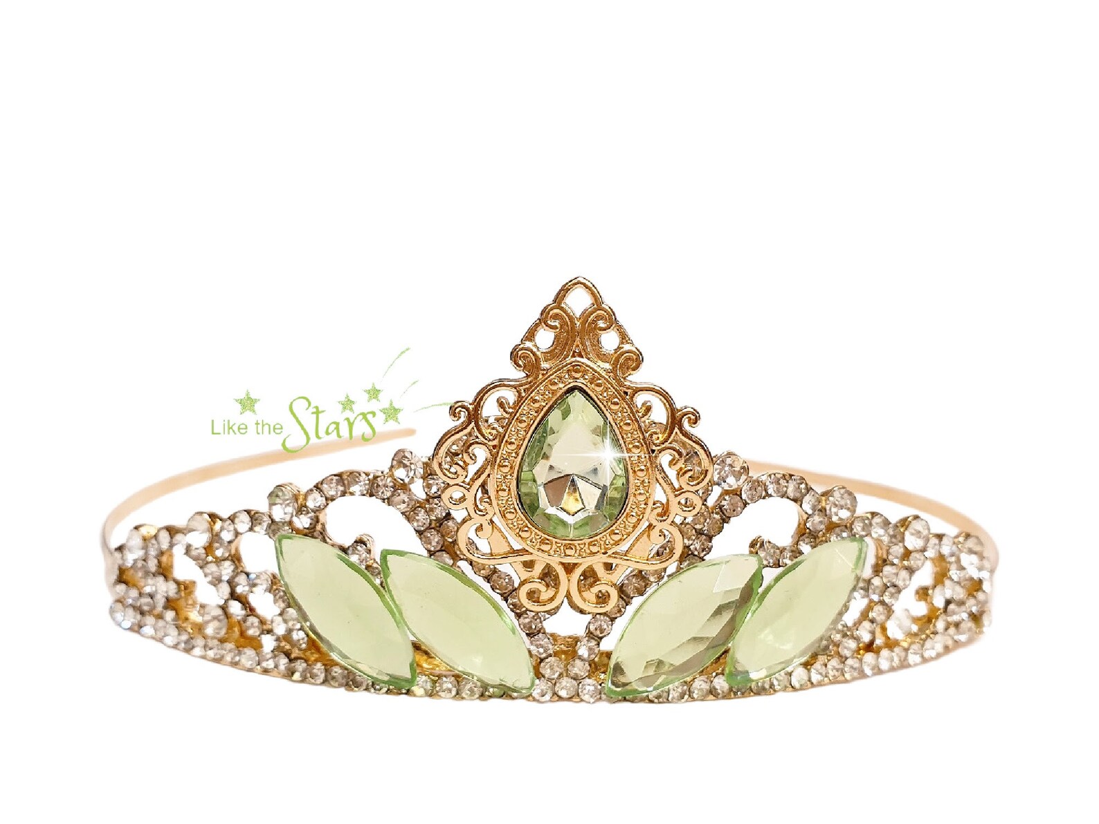 Princess and the Frog Tiara princess Tiana Tiaragreen - Etsy