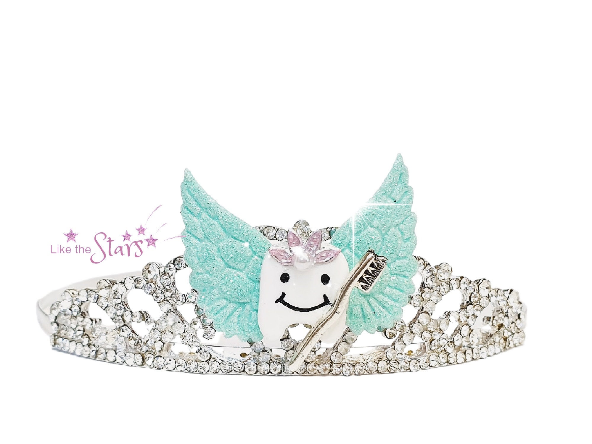Tooth Fairy Crown Tiara Headband, Tooth Fairy Costume Cosplay Outfit ...
