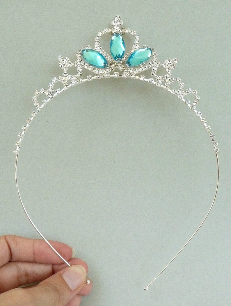 FROZEN ELSA CROWN Kids Stone crown Elsa CostumeElsa Tiara - Etsy España