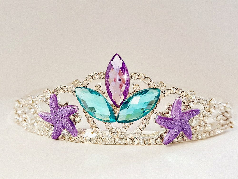 Mermaid Crown For Mermaid Party Fits Mermaid Birthday Outfit | Etsy