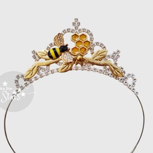 Brabus Queen Bee Birthday Party Crown, My 1st Bee Day Crown, Sweet to ...