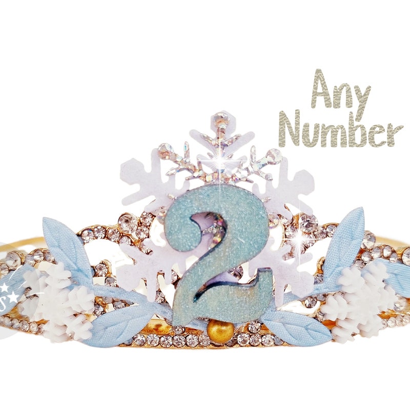 Frozen Birthday Crown - Etsy