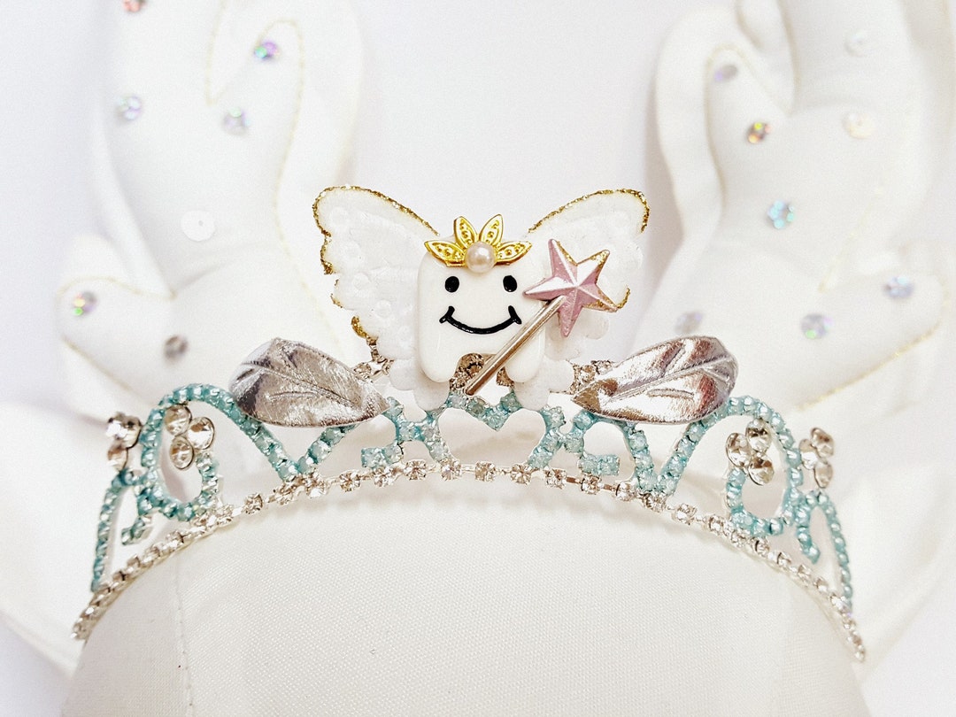 Tooth Fairy Crown Tiara Headband, Tooth Fairy Costume Cosplay Outfit ...