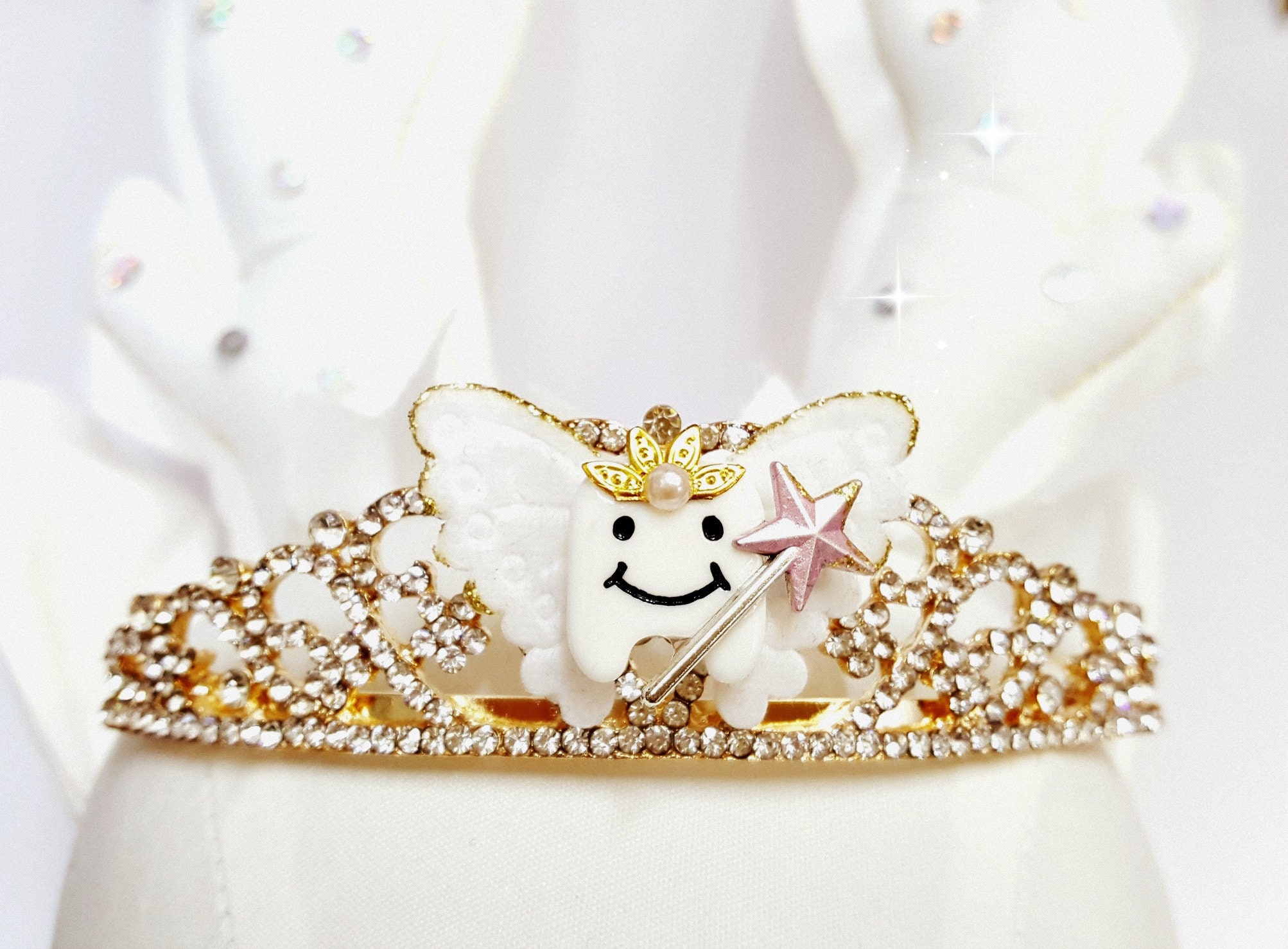Tooth Fairy Crown Tiara Headband Tooth Fairy Costume Cosplay | Etsy