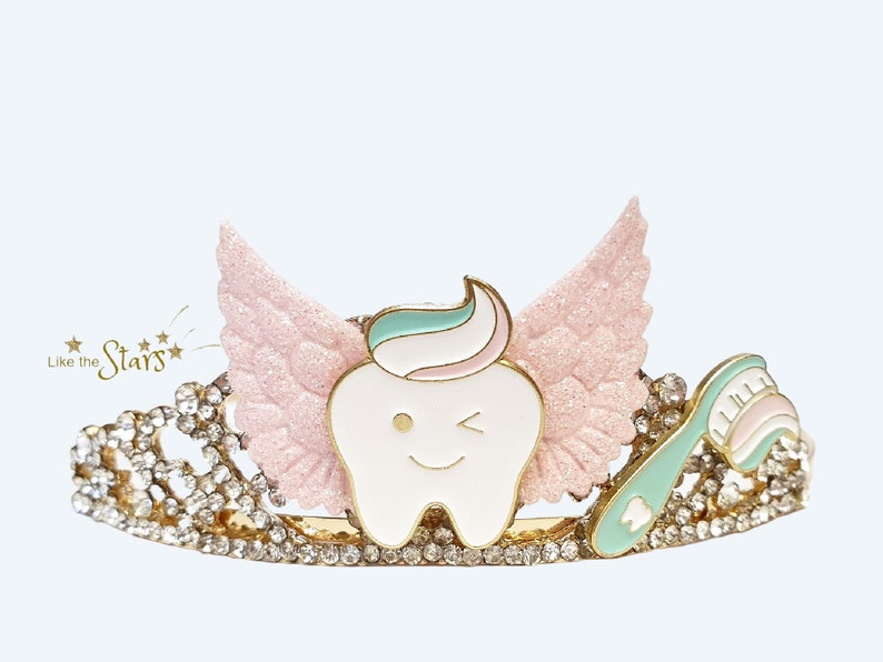 Tooth Fairy Crown Tiara Headband Tooth Fairy Costume Cosplay | Etsy