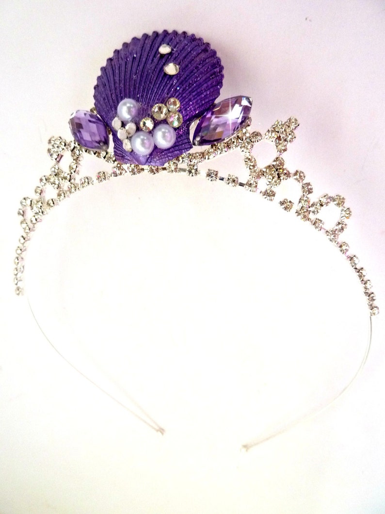 Mermaid Sea Shell Tiara Mermaid Crown Mermaid Tiara Ariel - Etsy Sweden