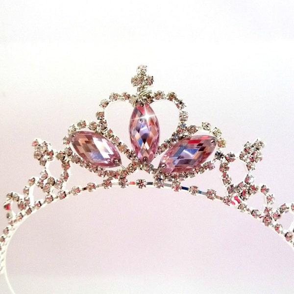 Pink Tiara - Etsy