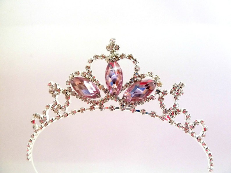 Sleeping Beauty Crown Pink Stones Tiara Princess Aurora - Etsy